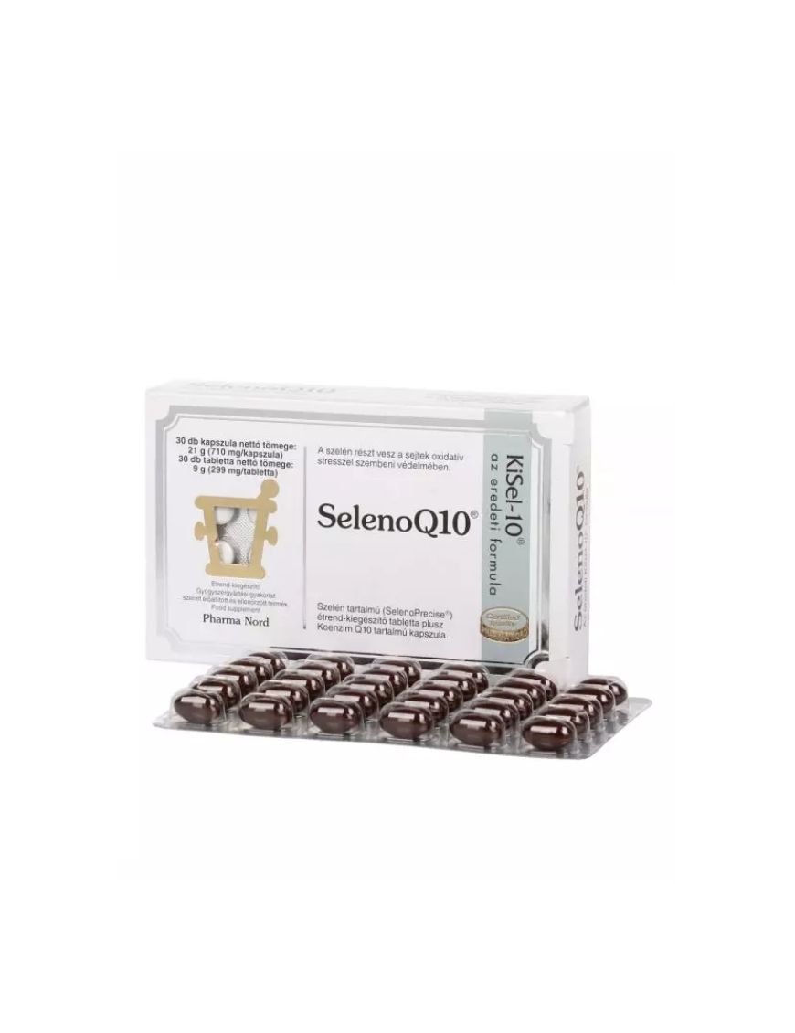 SelenoQ10 Szelén tabletta és Koenzim Q10 kapszula - Prevenció Patika